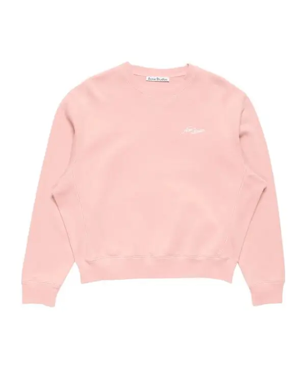 Acne Studios Fleece Sweatshirt With Logo