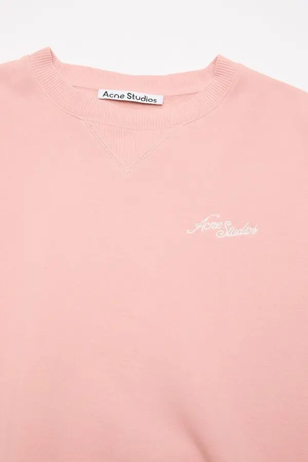 Acne Studios Fleece Sweatshirt With Logo
