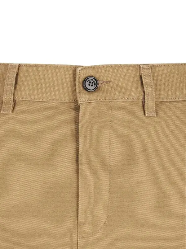 Balenciaga Logo Patch Mini Skirt - Beige