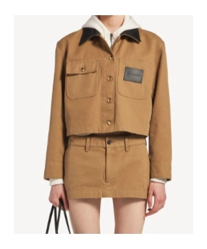 Balenciaga Cropped Workwear Jacket