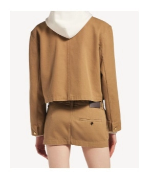 Balenciaga Cropped Workwear Jacket
