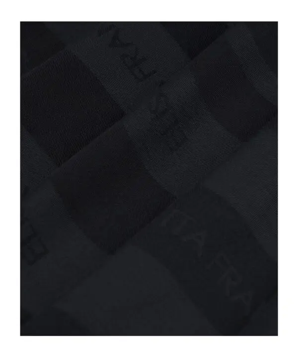 Elisabetta Franchi Jacquard Striped Square Scarf