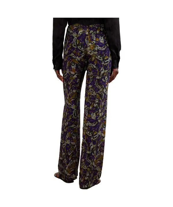 Dries Van Noten Elasticated Viscose Pants