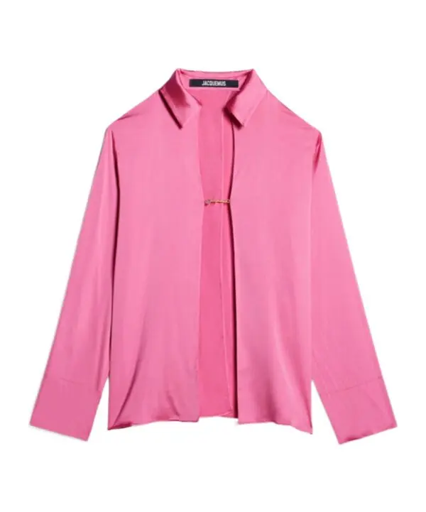 Jacquemus Logo Gem Shirt - Pink