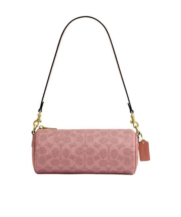 COACH Barrel Bag In Signature Canvas