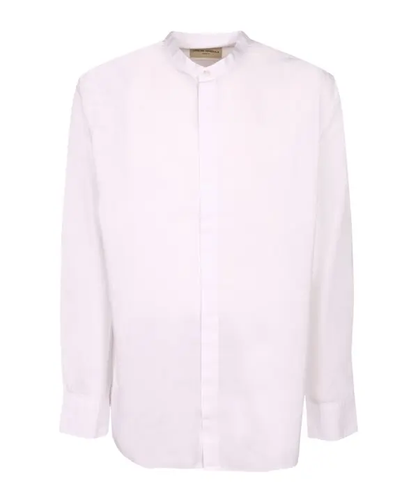 Officine Générale Band-collar Shirt