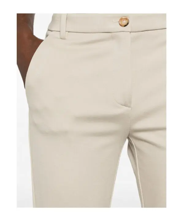 Pinko Bello Pressed-crease Belt-loop Trousers
