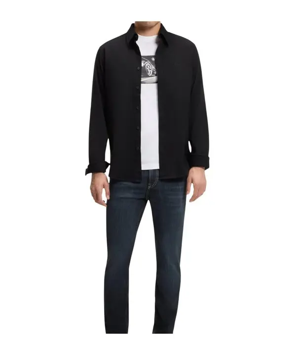 Hugo Boss Collared Long-sleeved Shirt