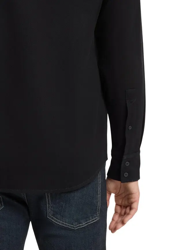 Hugo Boss Collared Long-sleeved Shirt