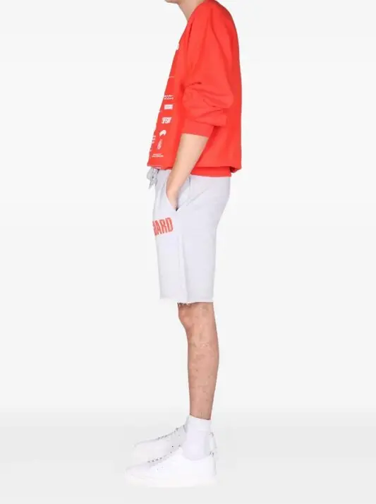 Helmut Lang Raw-hem Guard Shorts