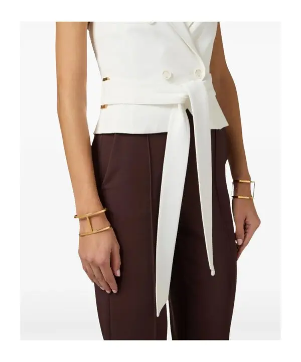 Elisabetta Franchi A Pair Of Hollowed-out Bracelets