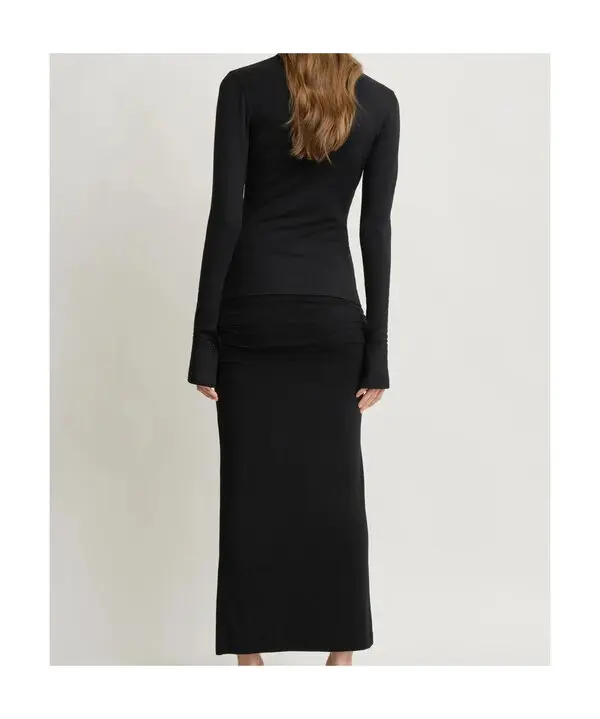 TOTEME Draped Midi Skirt