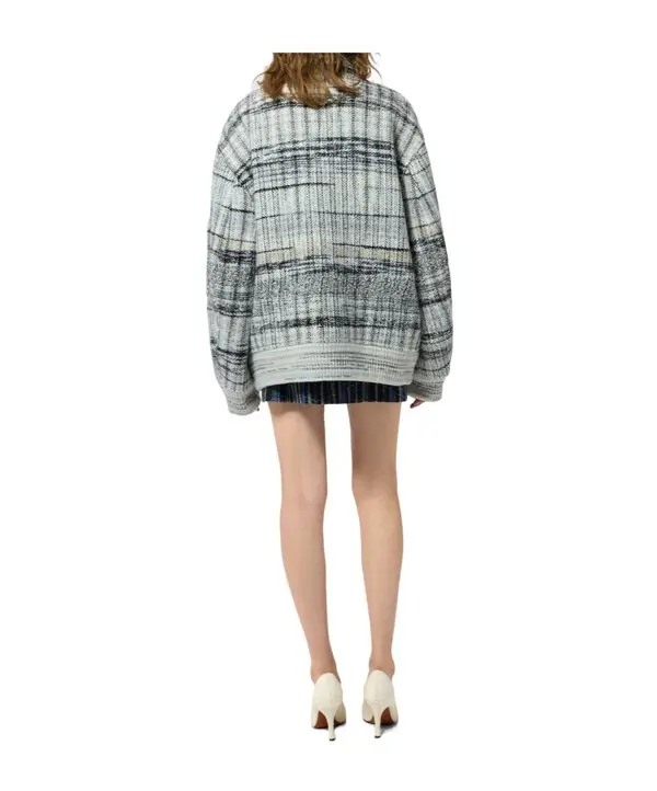 Missoni Oversized Wool-blend Check Bomber