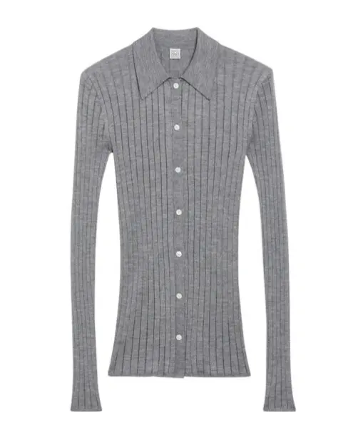 TOTEME Ribbed Cardigan