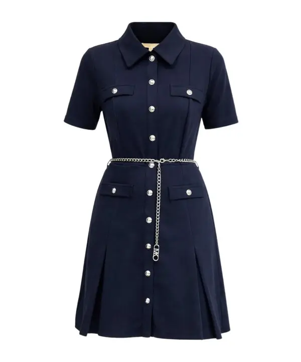 Michael Kors Chain-belt Shirt Dress