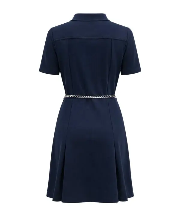 Michael Kors Chain-belt Shirt Dress