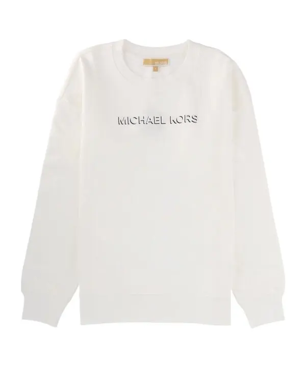 Michael Kors Logo Embossed Sweatshirt