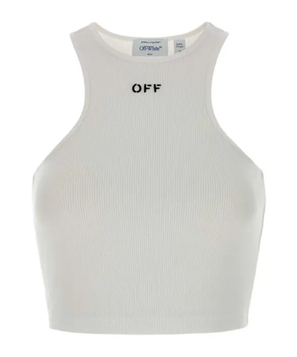 Off-White Crew-neck Tank Top
