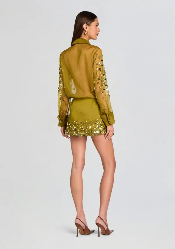 Retrofete Quilly Embroidered Blouse
