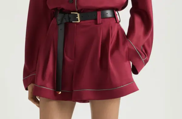 Givenchy Silk Shorts