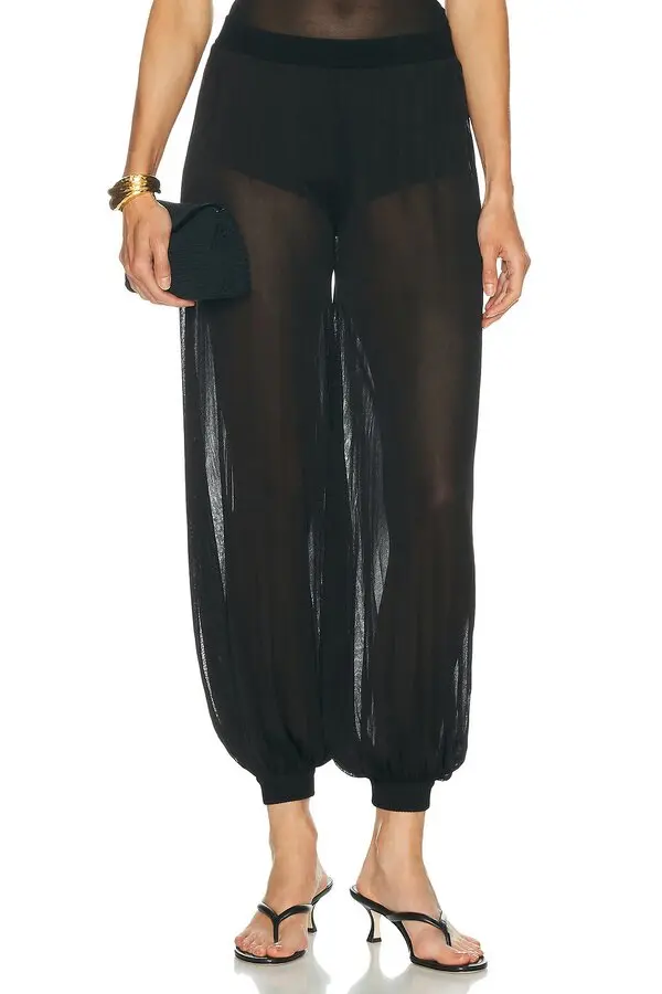 Simkhai Flora Pant - Black