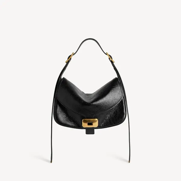 Balenciaga Clicca Shoulder Bag Medium - Black