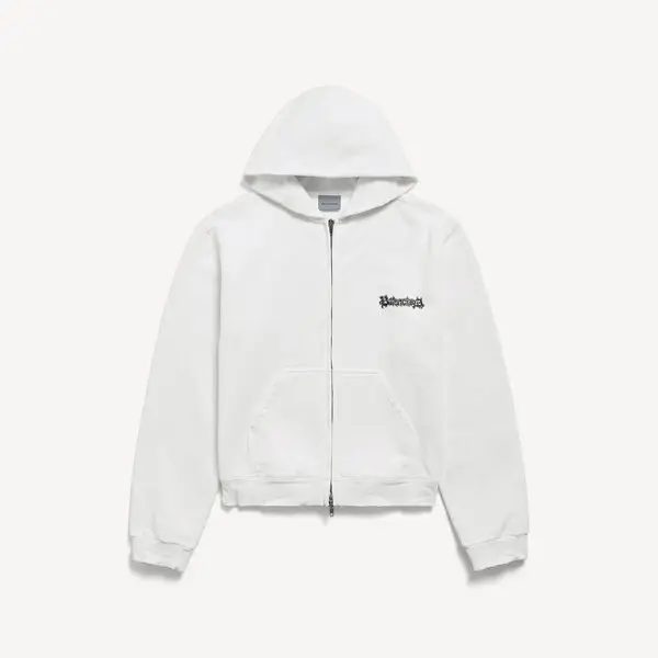 Balenciaga Salon De Couture Zip-up Hoodie