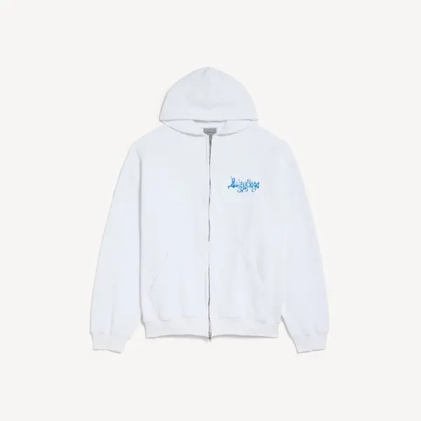 Balenciaga Sketchy Zip-up Hoodie
