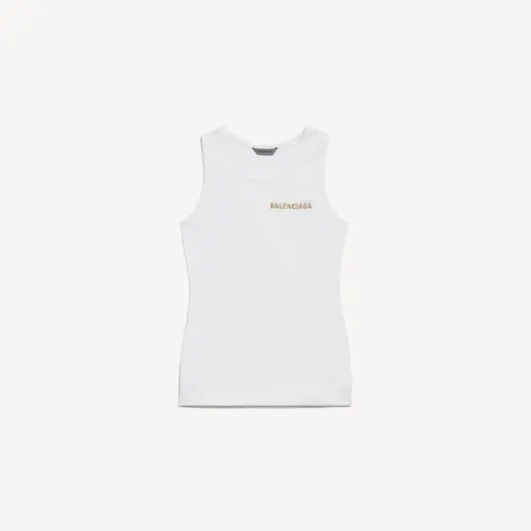 Balenciaga Tank Top - White