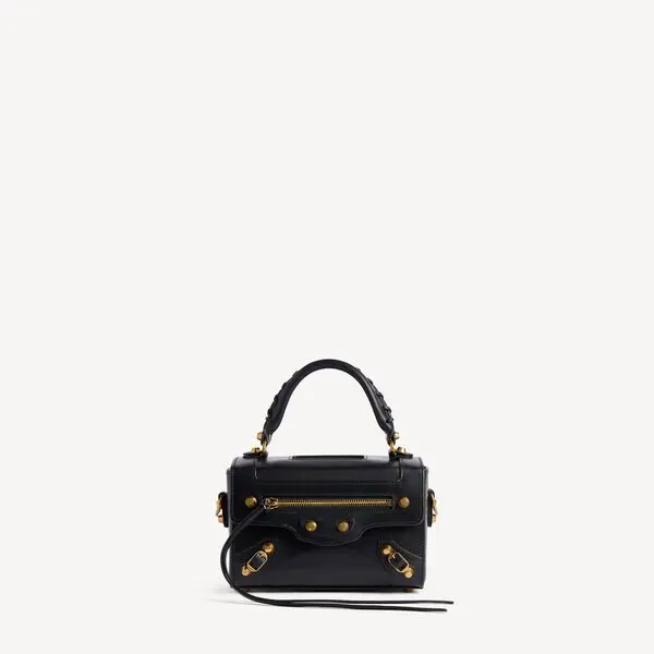 Balenciaga Le City Sleek Box Bag In Soft Calfskin