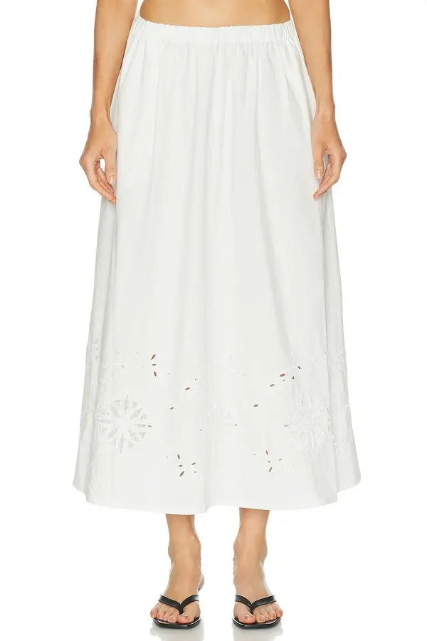 Jenni Kayne Broderie Lauren Skirt
