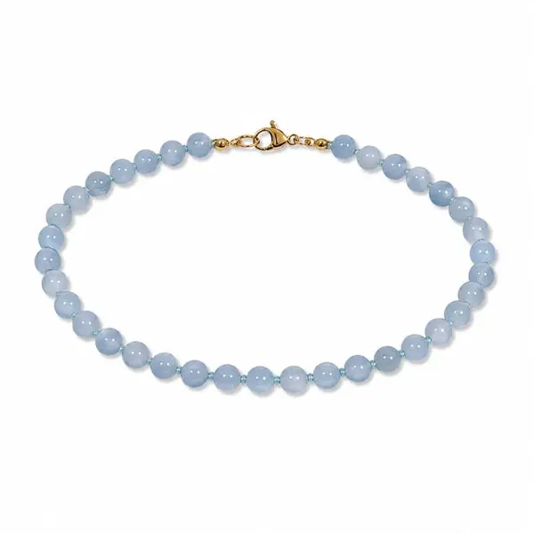 A WEATHERED PENNY Blue / Gold Meya Bracelet - Blue/gold