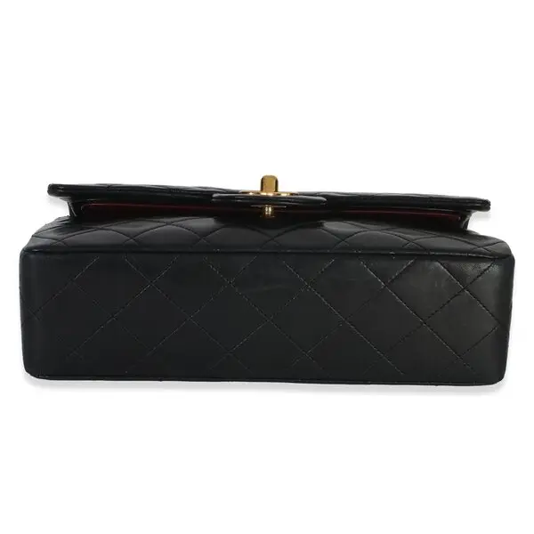 Chanel Vintage 24k Quilted Lambskin Classic Double Flap Bag