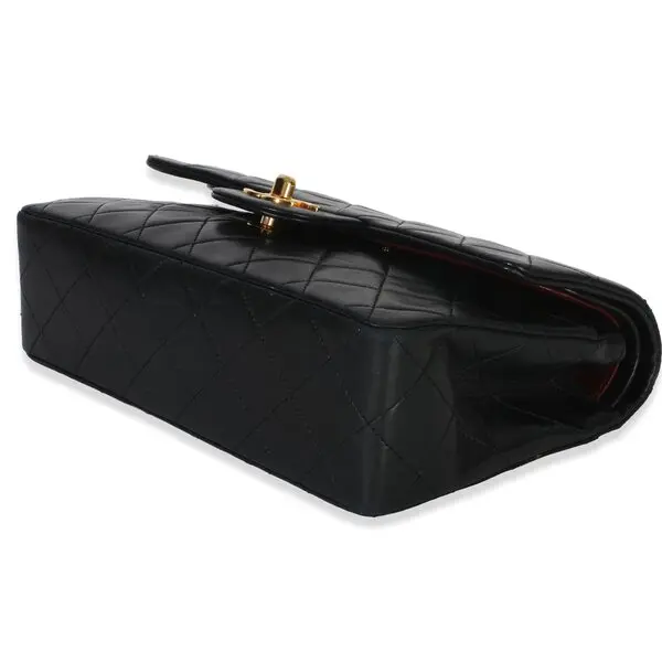 Chanel Vintage 24k Quilted Lambskin Classic Double Flap Bag