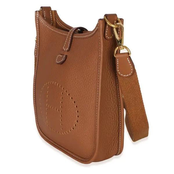 Hermès Gold Clemence Evelyne 16 Tpm Ghw