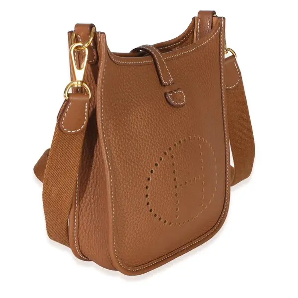 Hermès Gold Clemence Evelyne 16 Tpm Ghw
