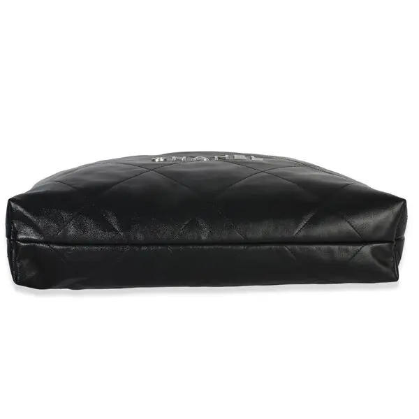 Chanel Quilted Shiny Calfskin 22 Hobo
