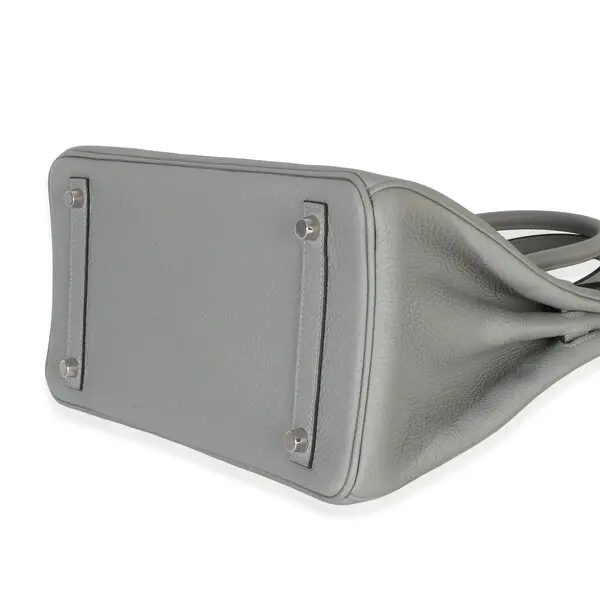 Hermès Togo Birkin 30 Phw - Gray