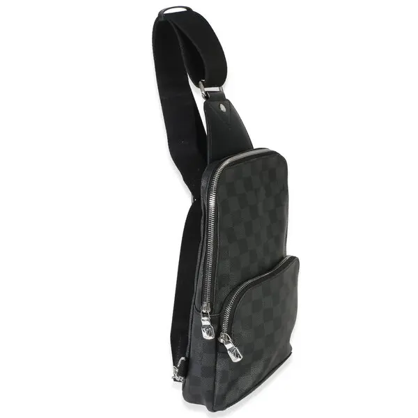 LOUIS VUITTON Damier Graphite Canvas Avenue Slingbag