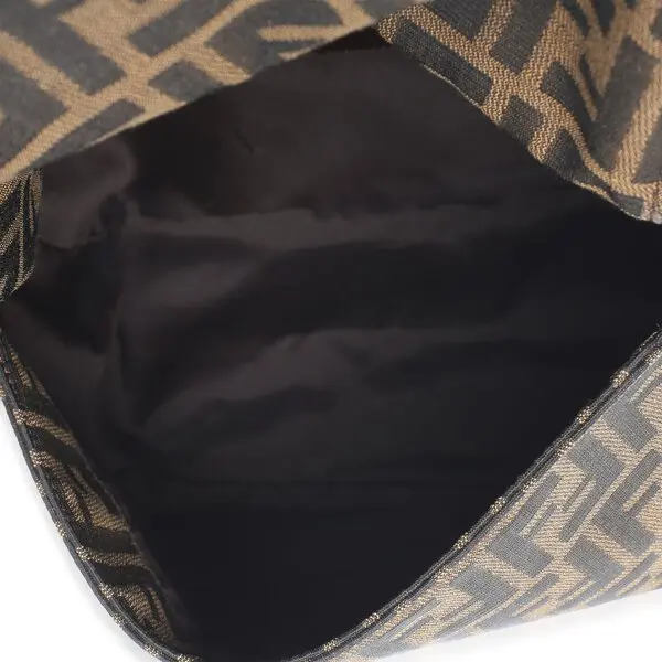 Fendi Zucca Canvas Mama Baguette Shoulder Bag