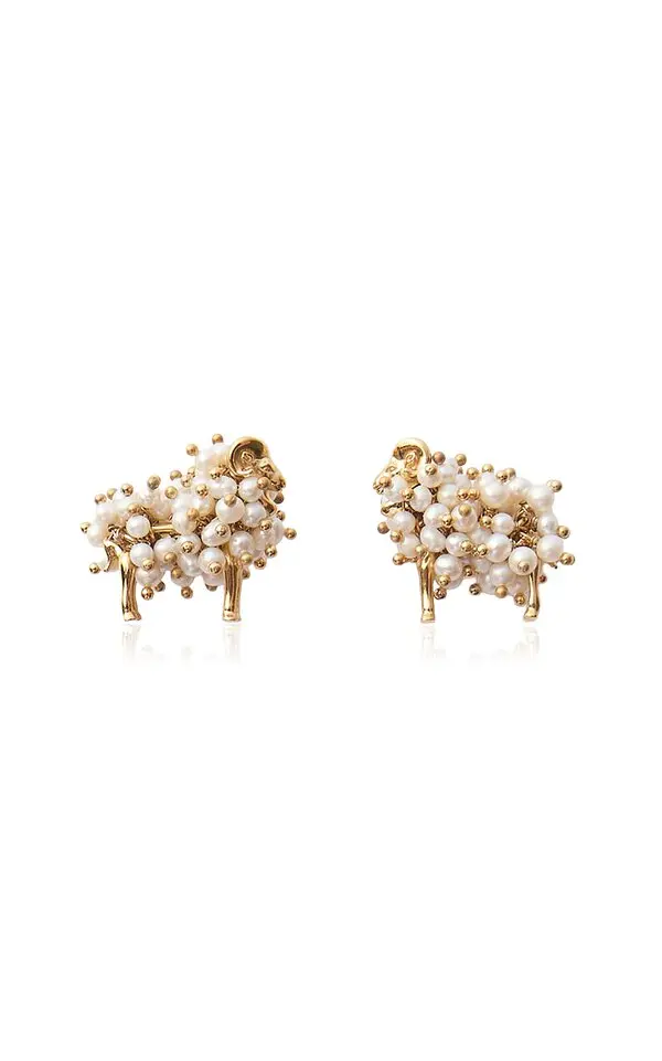 Jacquemus Les Boucles Mouflon - Gold