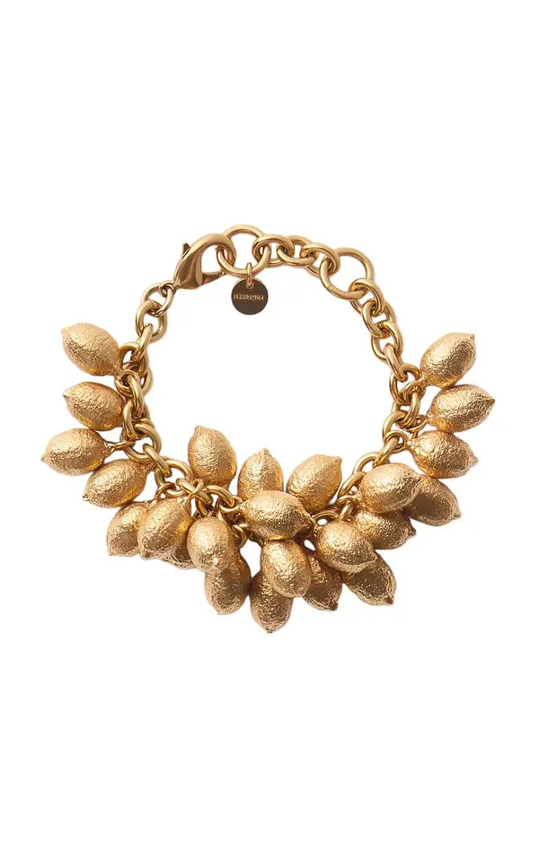 Jacquemus Le Bracelet Multi Citron Charm Bracelet