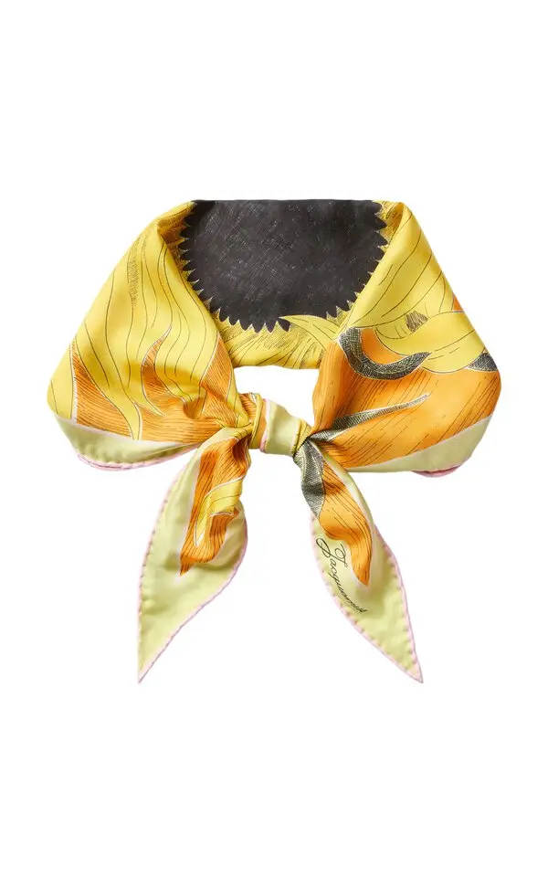 Jacquemus Le Losange Tournesol Scarf - Multi