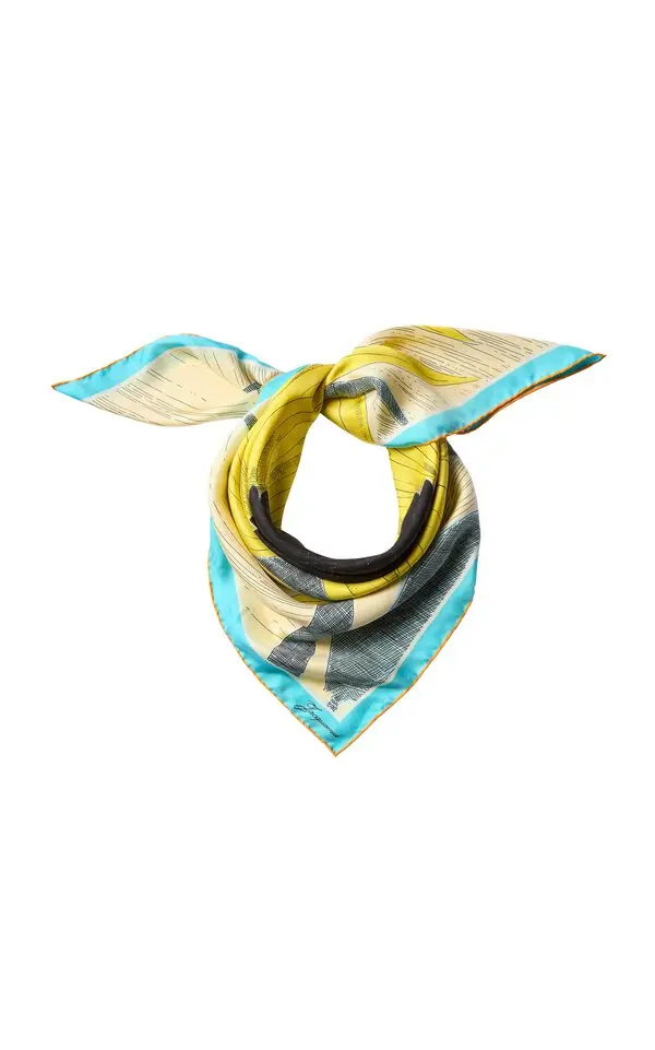 Jacquemus Le Grand Foulard Tourneso Scarf - Multi