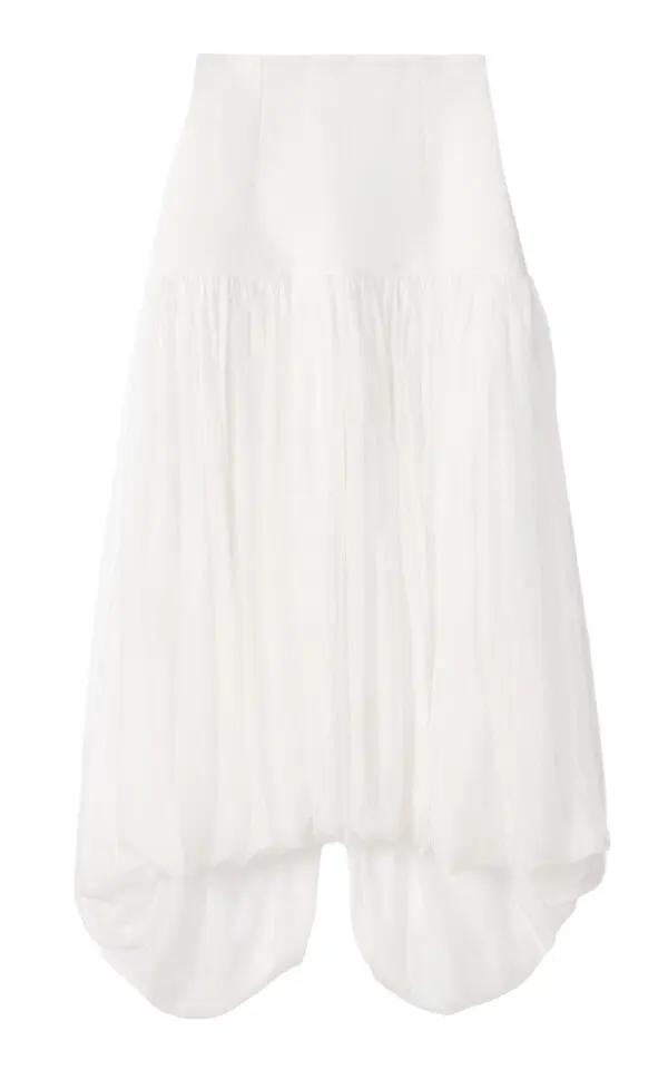 Jacquemus The Alta Bubble-hem Midi Skirt