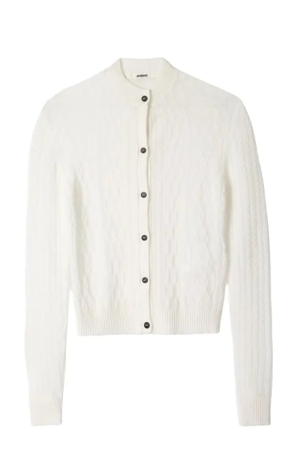 Jacquemus Treccia Knit Wool-blend Cardigan