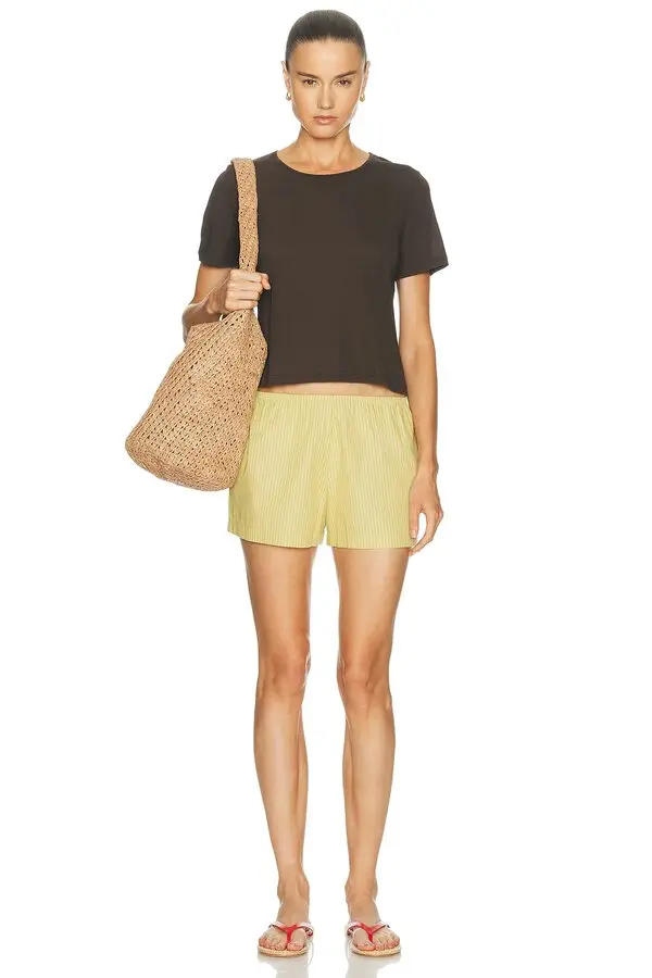 LESET Milo Crop Tee