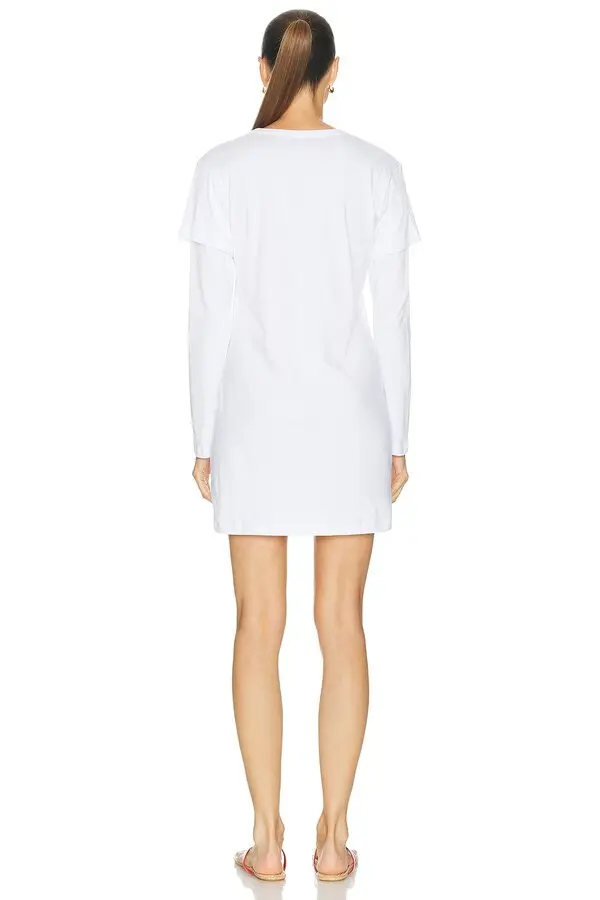 LESET Margo Layered Mini Dress