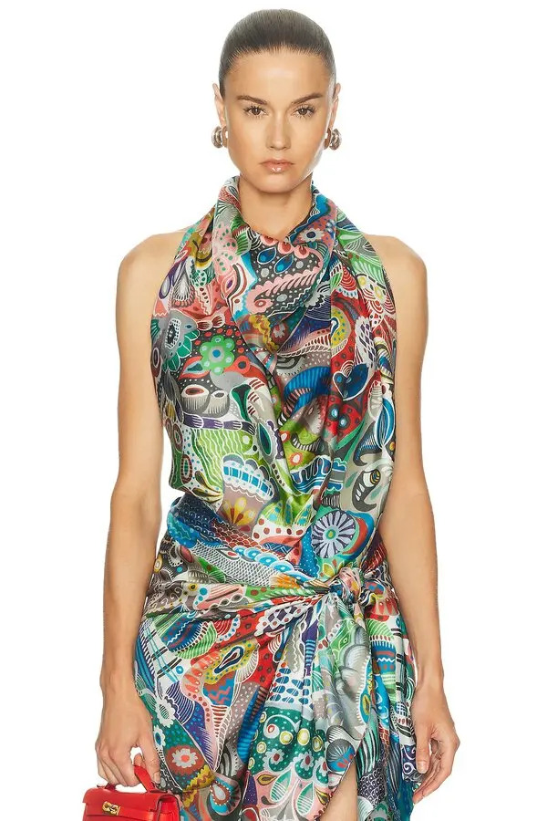 HEIRLOME Arnulfo Vazquez Scarf Top