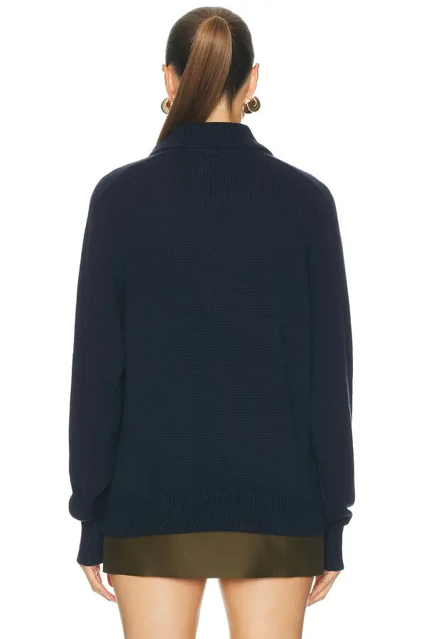 Khaite Jackson Cashmere Sweater - Midnight Navy